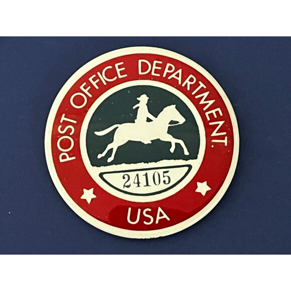 Accessories | Vintage Post Office Department Usa Employee Usps Pinback ...